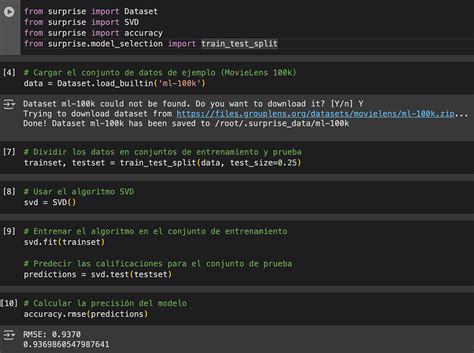 Introducción A La Librería Surprise De Python Sistemas De Recomendación Con Svd Y Knn By