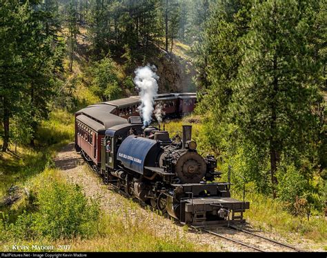 Black Hills Central Railroad Steam Locomotive At Hill City South