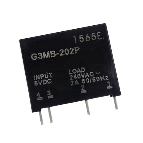 G3mb 202p Relay 5v Solid State Ssr 75v 264v Ac