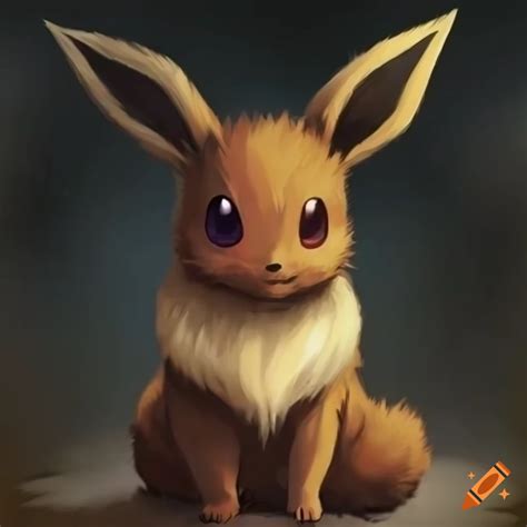 Holiday Wallpaper Featuring A Realistic Eevee On Craiyon