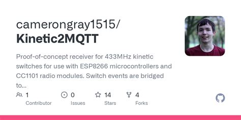 github camerongray1515 kinetic2mqtt proof of concept receiver for 433mhz kinetic switches for