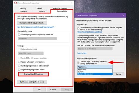 how to adjust high dpi scaling in windows 10 digital trends