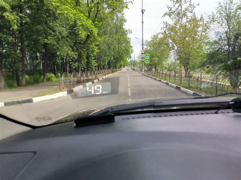 Проекция скорости на стекло — Infiniti QX56 (1G), 5,6 л, 2007 года ...