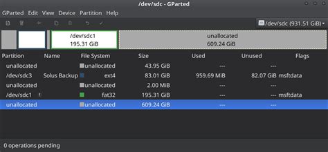gparted partitions question solus forum