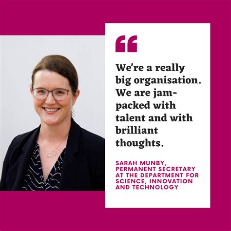 Meet The Modern Civil Service Sarah Munby A Modern Civil Service