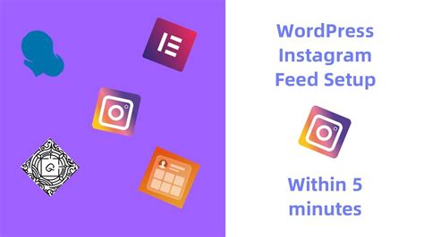 Instagram Feed Wordpress Smash Balloon Setup Youtube