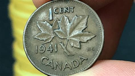 1941 Canadian Penny Value Chart Lmxf