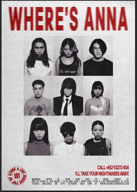 Anna Hisbbur “its Okay Ure Only 17” Pop Up Store And Live Music Major Pop 三大文化