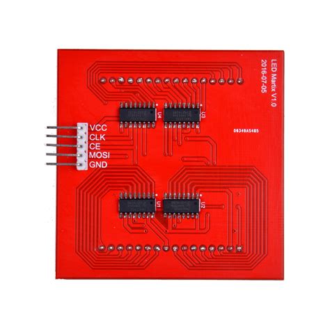 Led Full Color 8×8 Rgb Dot Matrix Screen Module For Arduino Raspberry