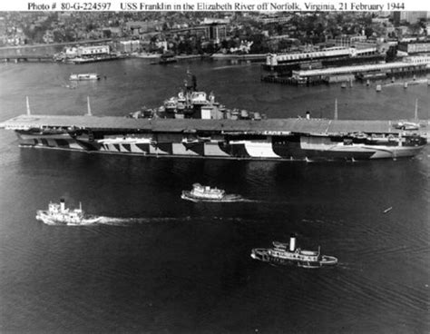 Uss Franklin Cv 13 Crew Roster