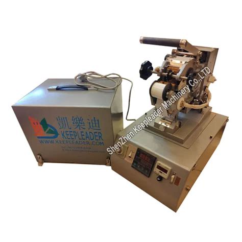 Digital Date Code Printing Cable Id Hot Stamping Machine Digital Date