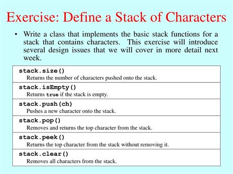 Ppt A Simple Stack Class Templates Powerpoint Presentation Free