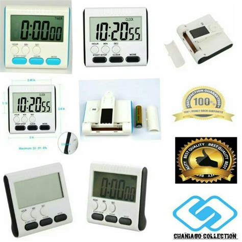 Jual Timer Masak Digital Kitchen Alarm Countdown Murah Timer Dapur