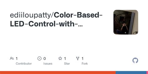 Issues · Ediiloupattycolor Based Led Control With Opencv And Arduino · Github