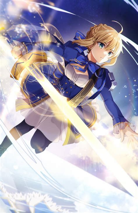 Artoria Pendragon And Saber Fate And 4 More Drawn By K Rumi Danbooru