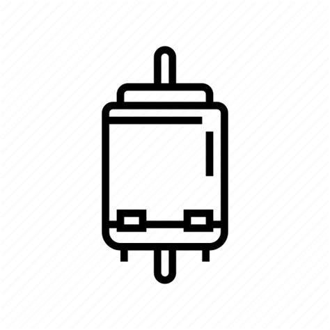 Dc Motor Electronic Component Circuit Chip Technology Icon Download On Iconfinder