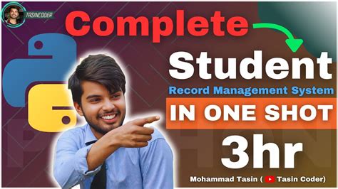 Student Record Management System 🧾 In Python File Handling And Crud