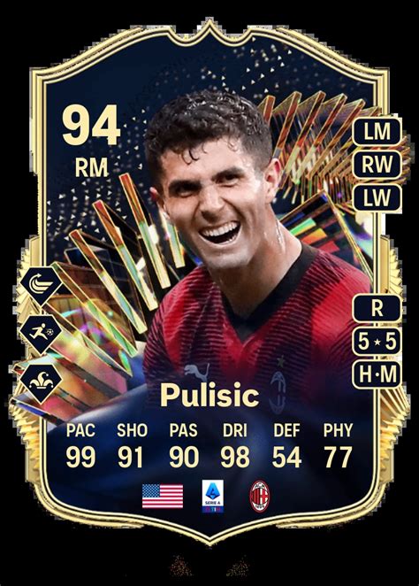 Christian Pulisic Ea Fc 25 Ratings Prices And Cards Futgg
