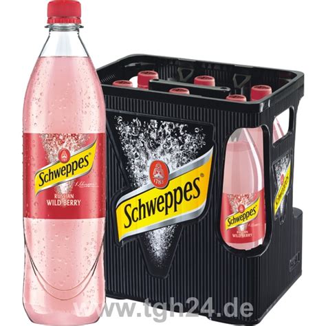 Schweppes Russian Wild Berry 6x1 0 L Tgh24 Fachgroßhandel Für Getränke