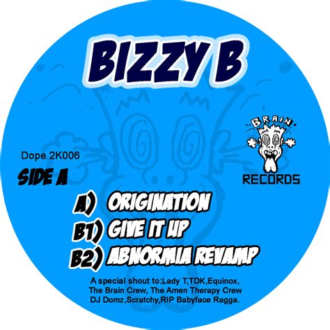 Bizzy B Origination E P Digital Bizzy B
