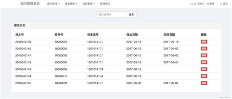 开源项目 图书管理系统开源图书管理系统 Csdn博客