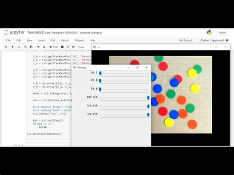 Trackbars For Color Based Image Segmentation Using Opencv Python YouTube