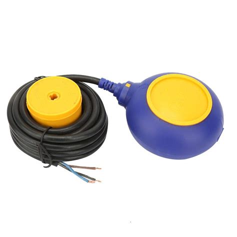 220v Float Switch Cable Type Liquid Water Level Regulator Sensor