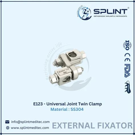 Universal Joint Twin Clamp At ₹ 3125 Piece External Fixators In Rajkot Id 2853619640712