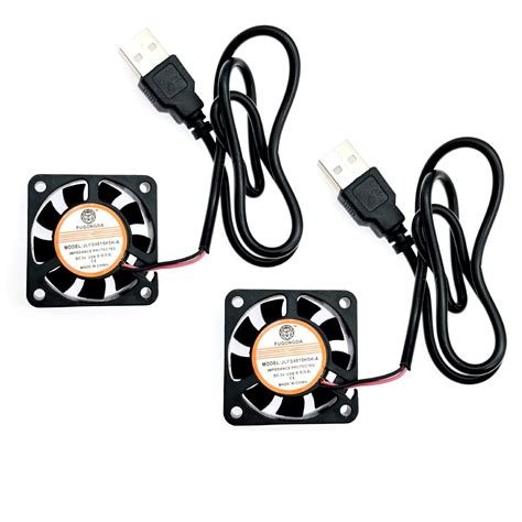 Jzk 2 Mini Ventola Di Raffreddamento Usb Da 40 X 40 X 10 Mm Dc 5 V Con