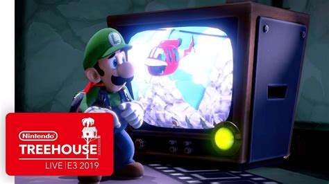 Luigis Mansion 3 Gameplay Pt 1 Nintendo Treehouse Live E3 2019