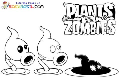 Plants Vs Zombies Para Colorear Todas Las Plantas Con Su Nombre Imagui