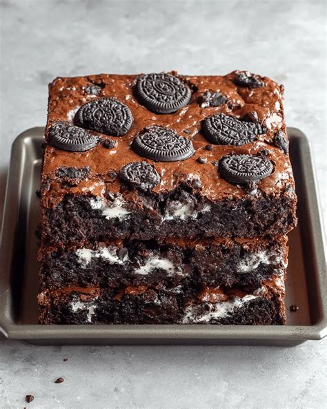Easy Fudgy Oreo Brownie The Best Indulgent Dessert Ever