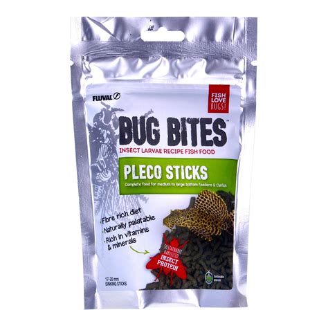 Fluval Bug Bites Bottom Feeder Sticks 130g From Aquacadabra