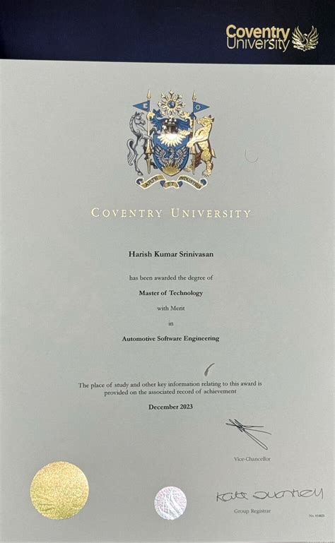 Harish Kumar Srinivasan On Linkedin 🎓very Delighted To Share A