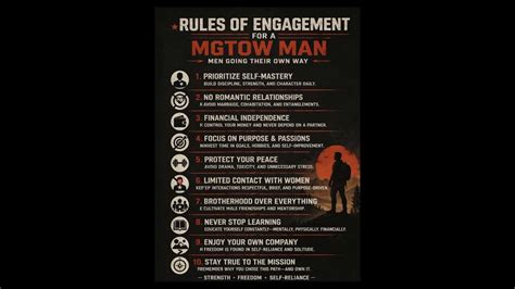 Rules Of Engagement Mgtow Youtube
