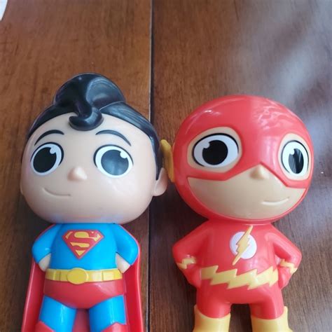 Toys Superman And Flash Figurines Poshmark