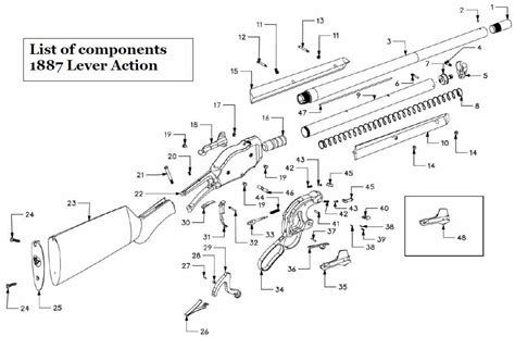 Exploring The Inner Workings Of The Remington 870 A Detailed Parts Diagram