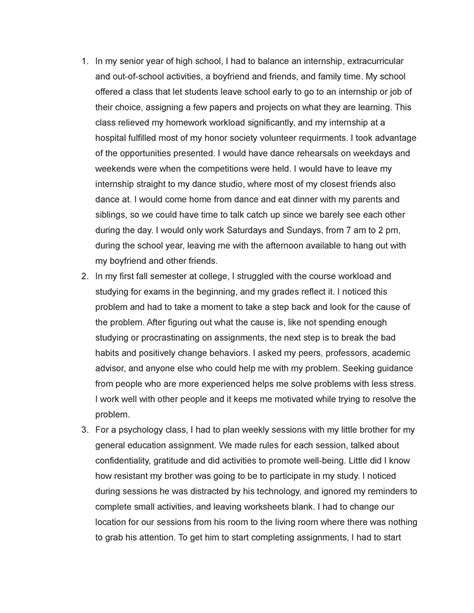 Bsn Entry Application Essay In My Senior Year Of High School I Had To Balance An Internship