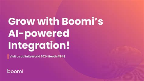 Suiteworld2024 Suiteworld2024 Boomi Netsuite Innovation
