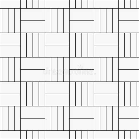 Linear Vector Pattern Repeating Thin Line On Square Shape In