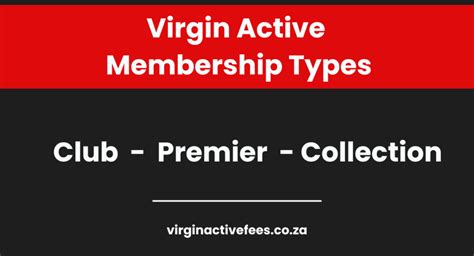 Virgin Active Gym Membership Types Explained Find Your Plan