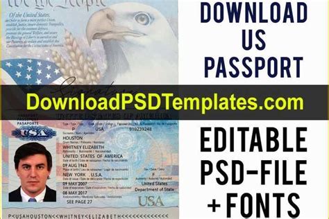 50 Passport Photo Template Psd Free Download Heritagechristiancollege