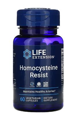 Life Extension Homocysteine Resist 60 vcaps | Sport Supplements