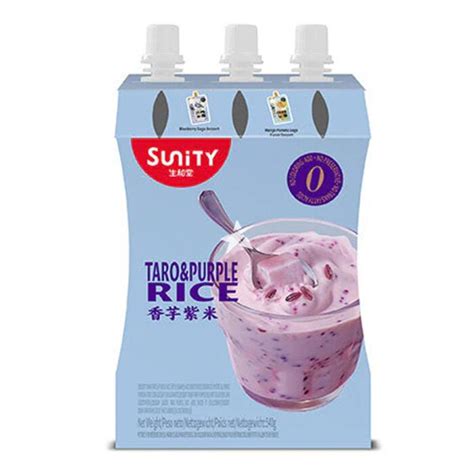 Buy Sunity Taro And Purple Dessert 180g3 540g Chinese Supermarket