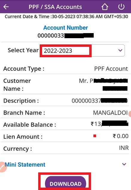 How To Download Sbi Ppf Account Statement On Mobile