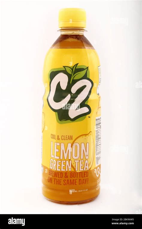 Antipolo City Philippines February 6 2019 Bottle Of C2 Flavored