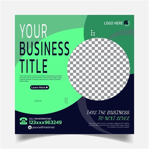 Modern Advertisement Social Media Post Design Or Corporate Business