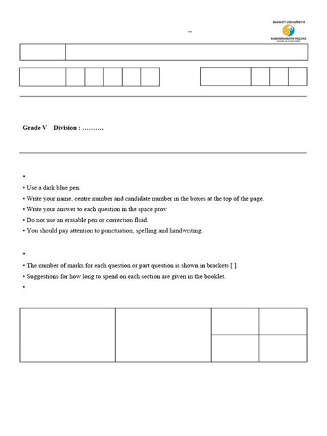 Grade V English Paper 2 Fiction Question Paper Pp2 1 Pdf