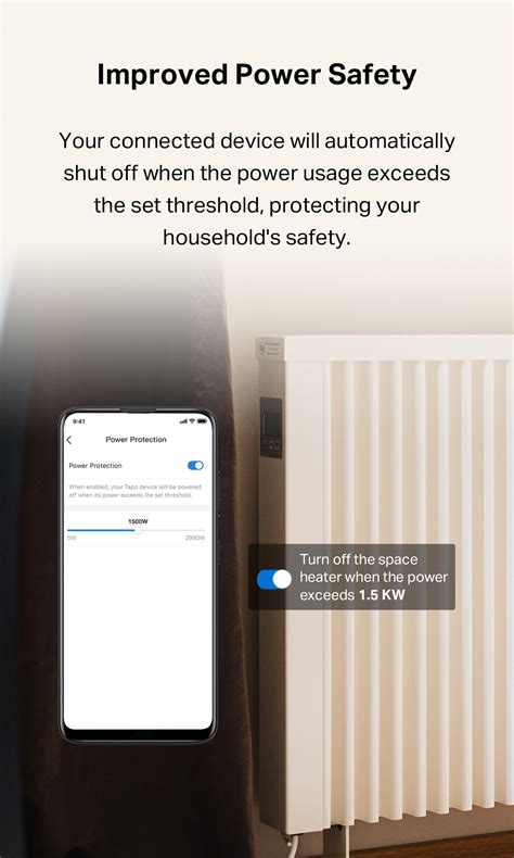TP Link Mini Smart Wifi Socket Plug Matter Certified Support Energy Monitoring Remote Voice