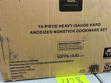 15pc Cookware Set In Box Earls Auction Company